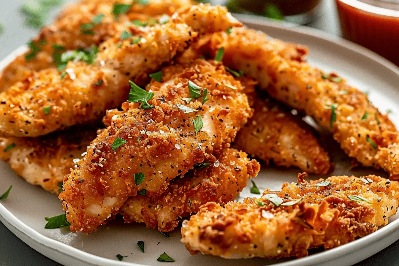 Air Fryer Chicken Tenders (No Breading)