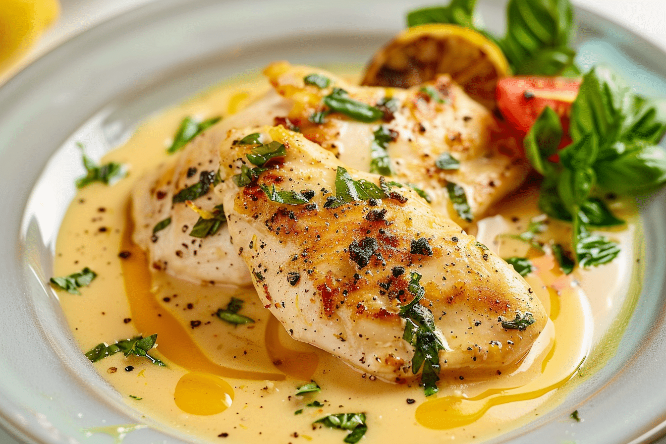 Creamy Lemon Basil Chicken