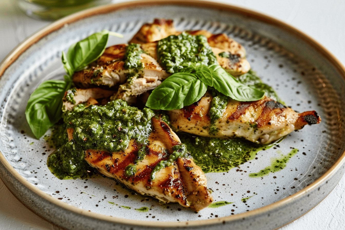 Pesto Chicken Bake