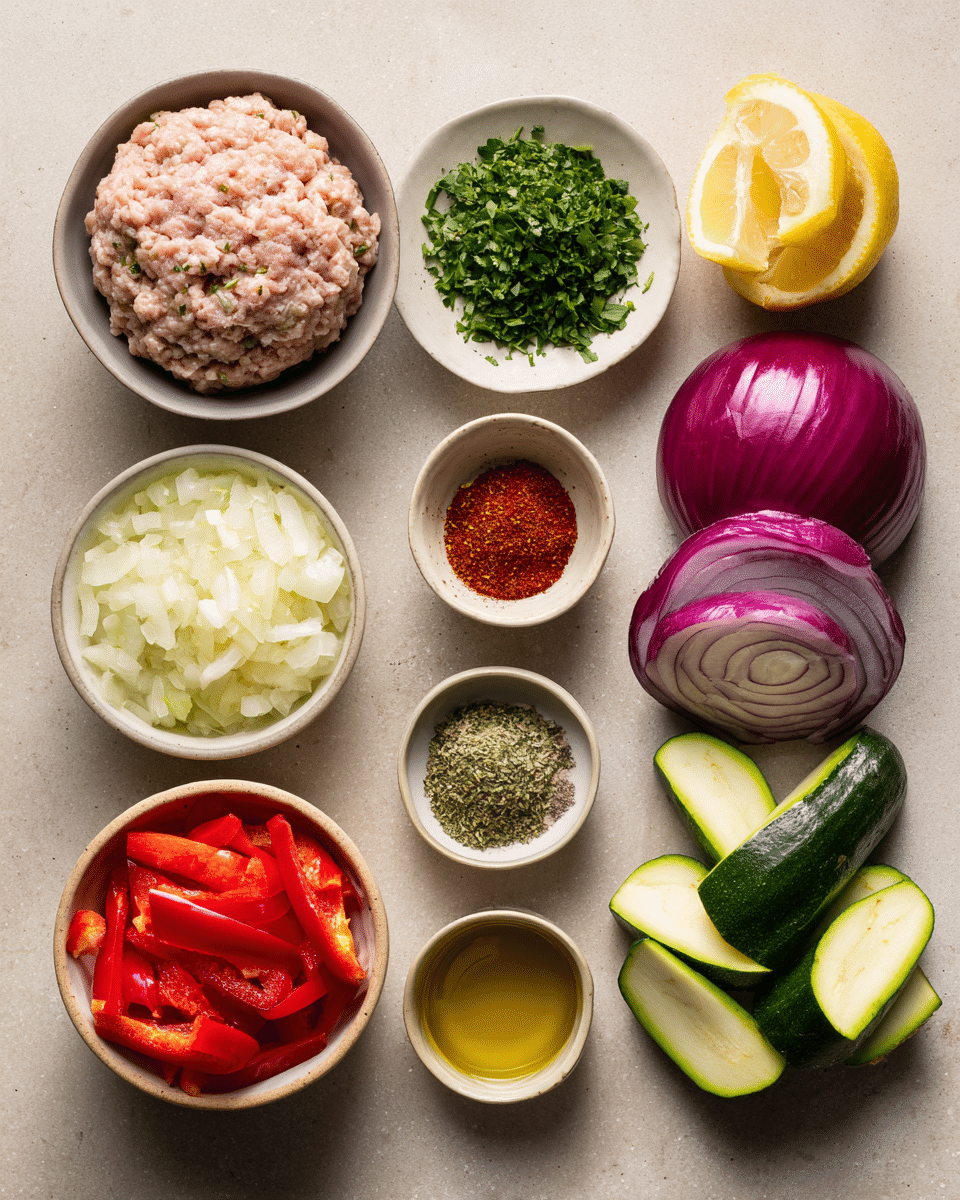 Sheet Pan Chicken Kefta